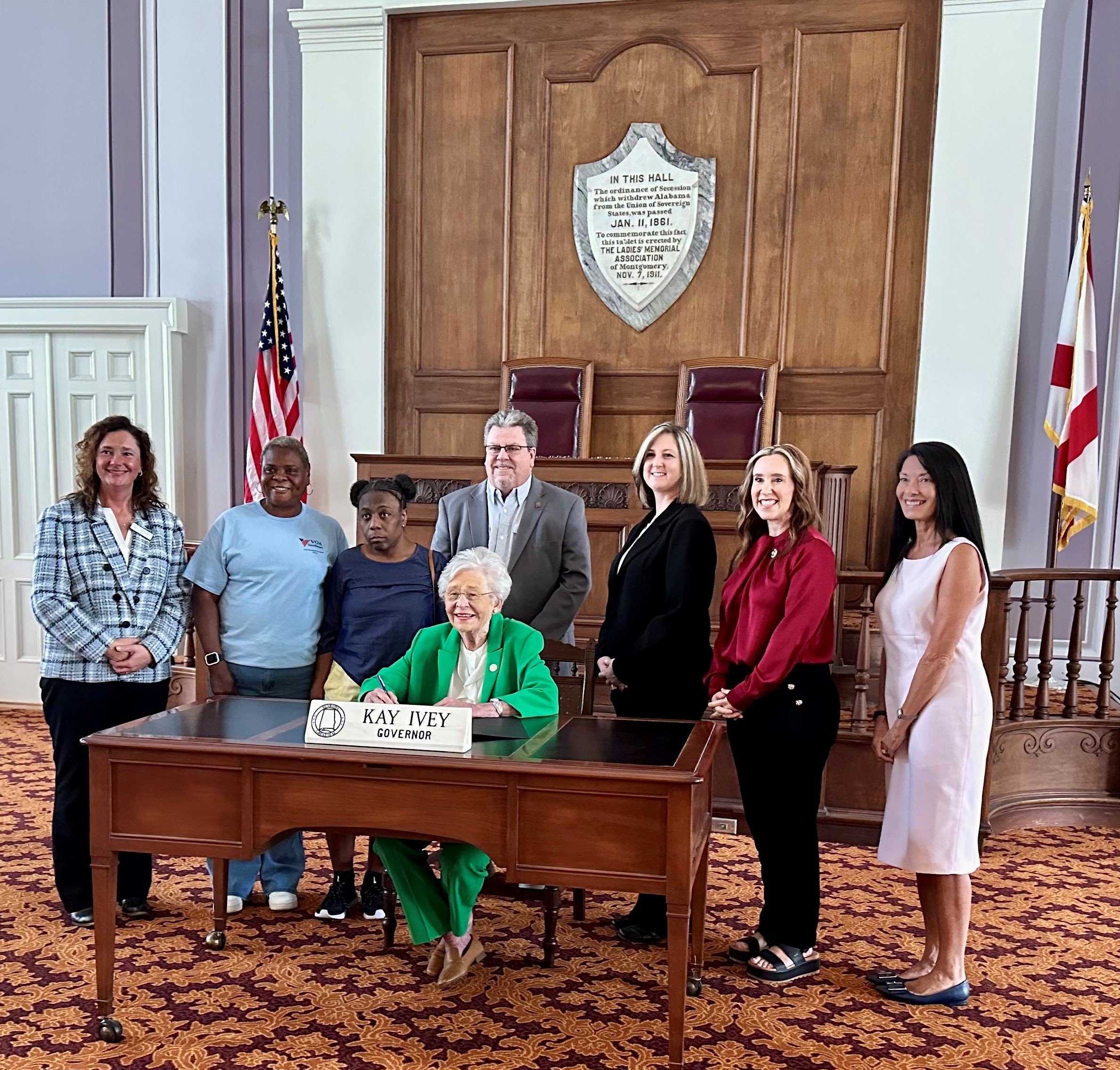 Governor Kay Ivey Signs Proclamation Honoring Direct Support ...